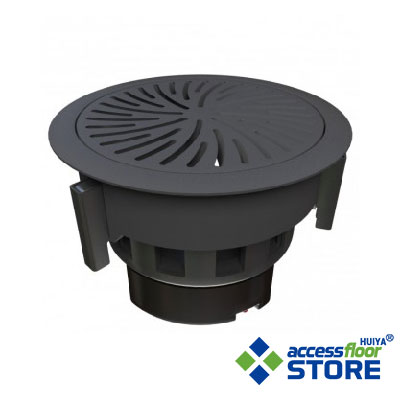 Round Floor Swirl Diffuser - Huiya Raised Floor Air Diffusers ...